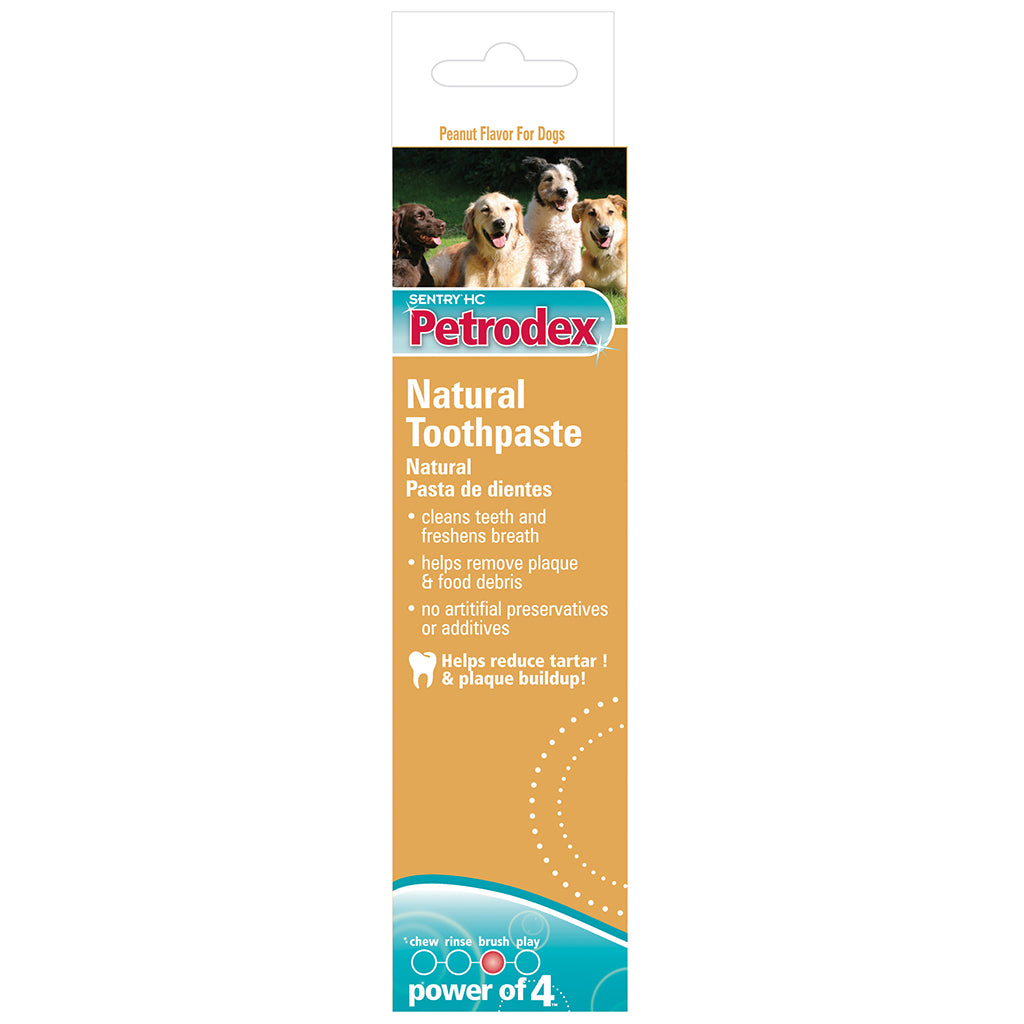 Petrodex Natural Peanut Butter Toothpaste 2.5OZ – Vancouver Pet Food
