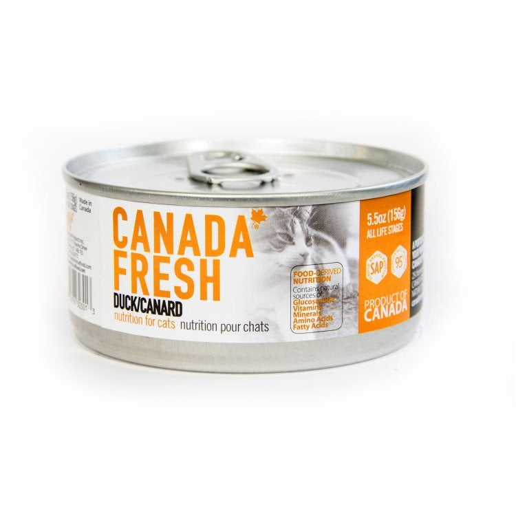 CANADA FRESH Cat SAP Duck 24/156g – Vancouver Pet Food
