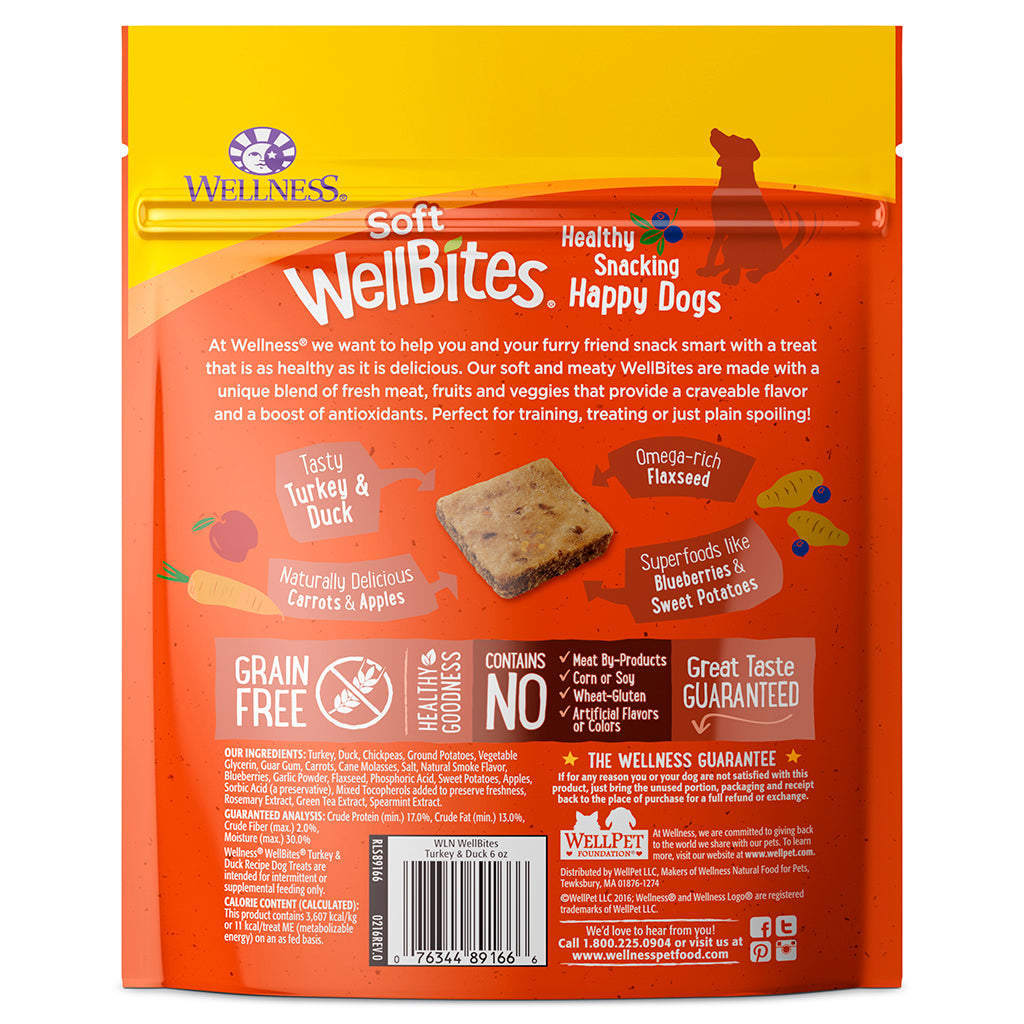 WELLNESS-WellBites Soft Turkey & Duck – Vancouver Pet Food