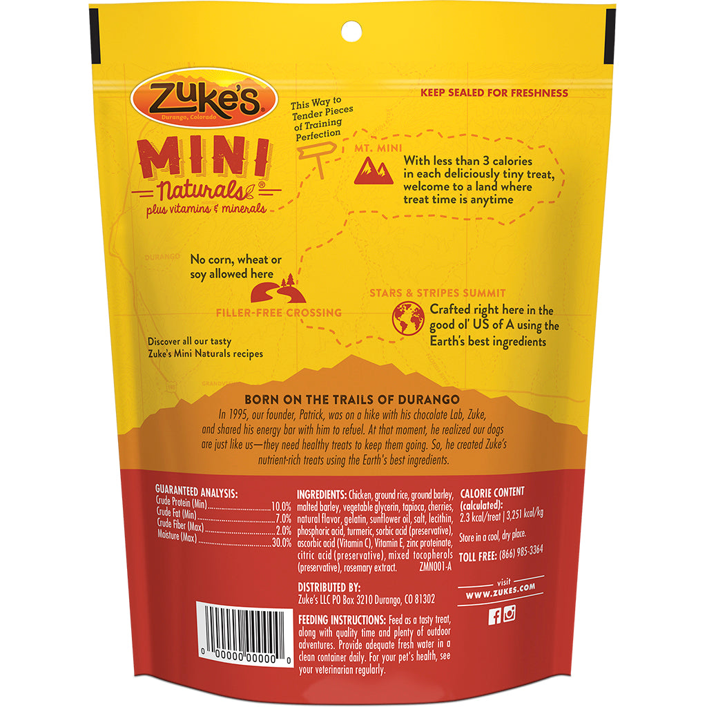 Zuke's-Mini Naturals Chicken – Vancouver Pet Food